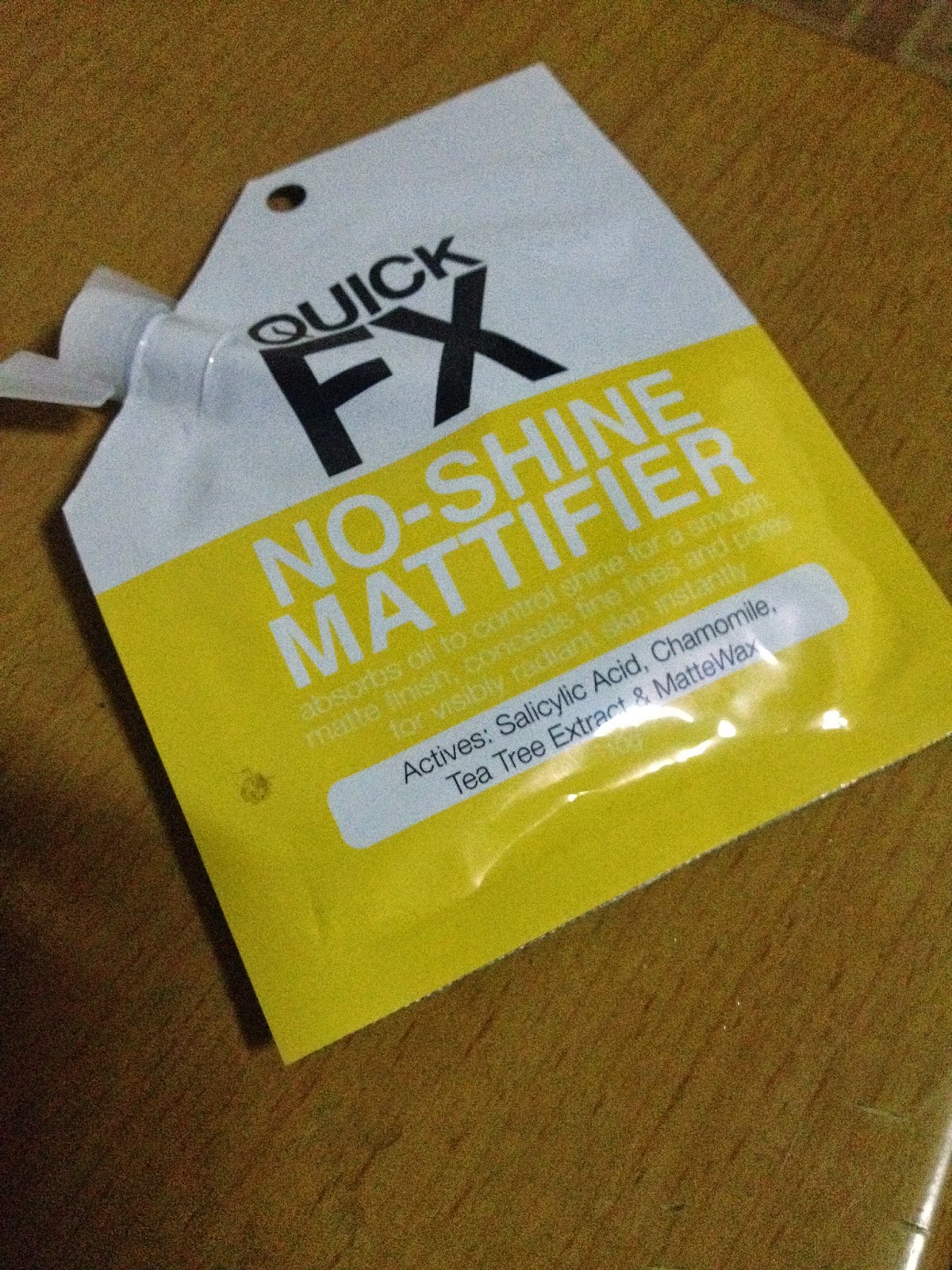 Budget Beauty by Sandee: REVIEW: Quick FX No Shine Mattifier